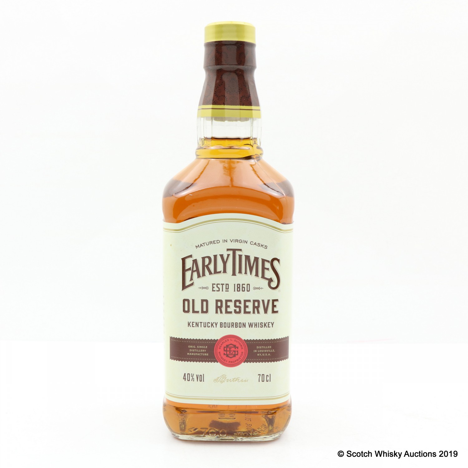 Early Times Old Reserve | The 102nd Auction | Scotch Whisky Auctions