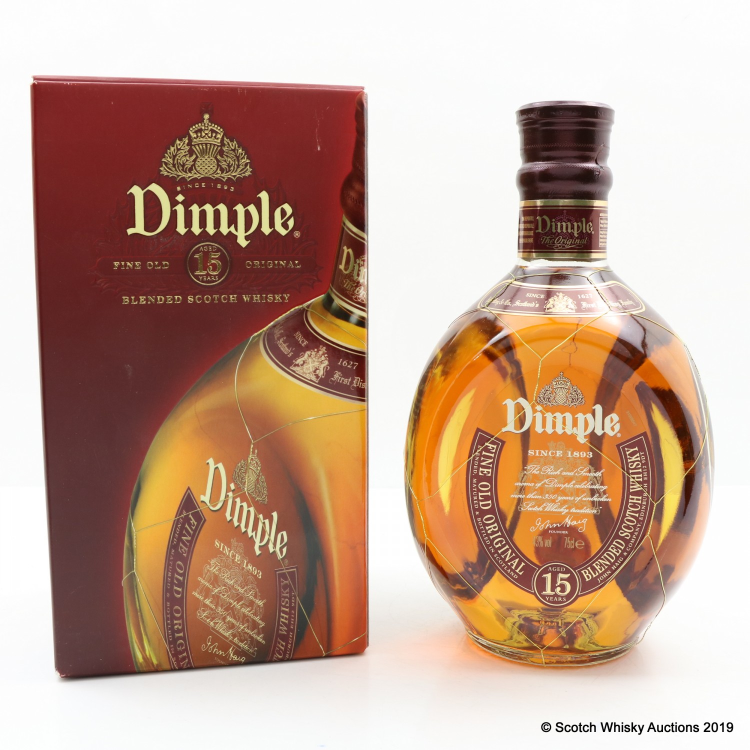 Dimple 15 Year Old 75cl | The 102nd Auction | Scotch Whisky Auctions