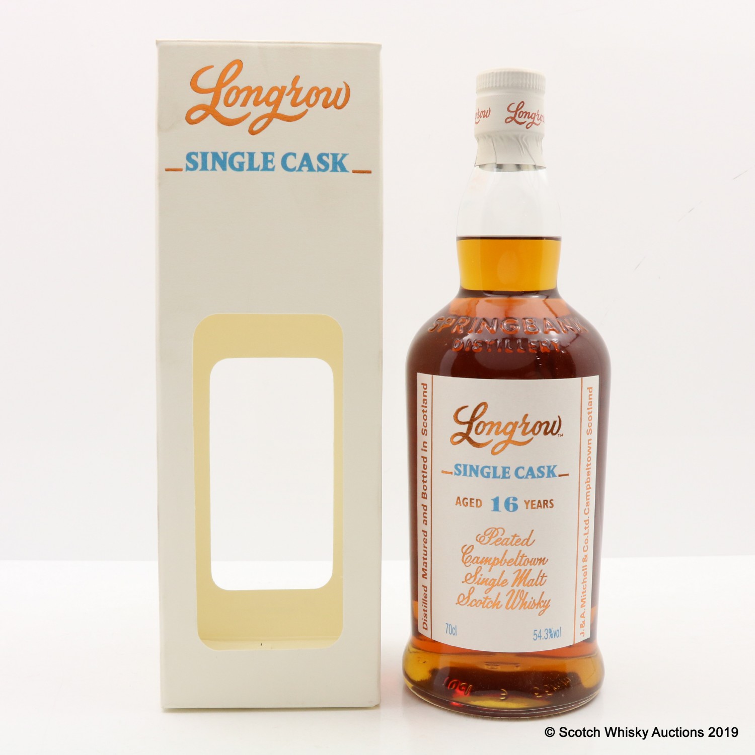 Longrow 16 Year Old Single Cask | The 103rd Auction | Scotch Whisky ...
